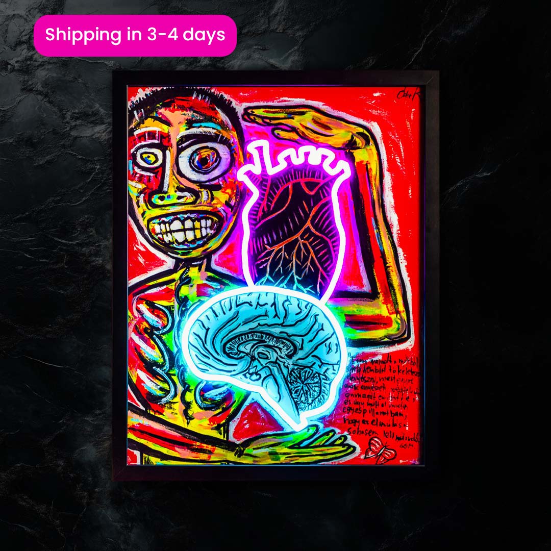 100 Years of Solitude × Odor K. – LED neon wall art | Neonidols